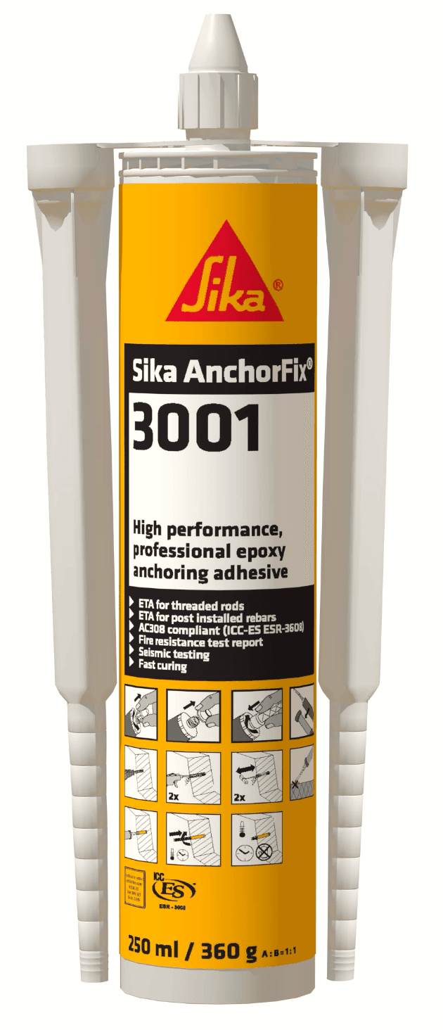 Sika AnchorFix®-3001 Chemical Anchoring Adhesive | Sika Australia ...